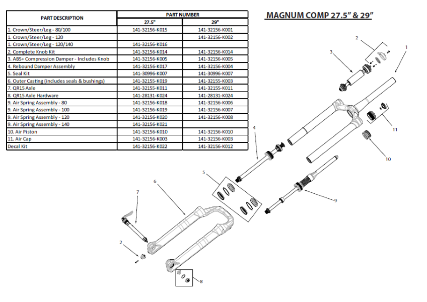 Exploded Diagrams with Part No. - Manitou Magnum 2017 - Manitou Magnum ...