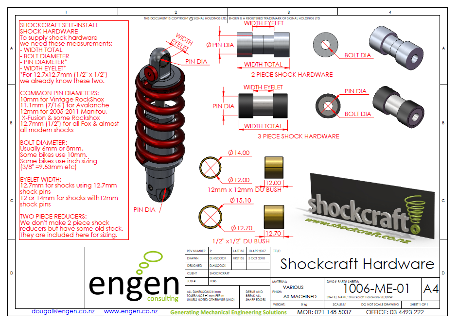 How to Measure Shock Hardware | Shockcraft