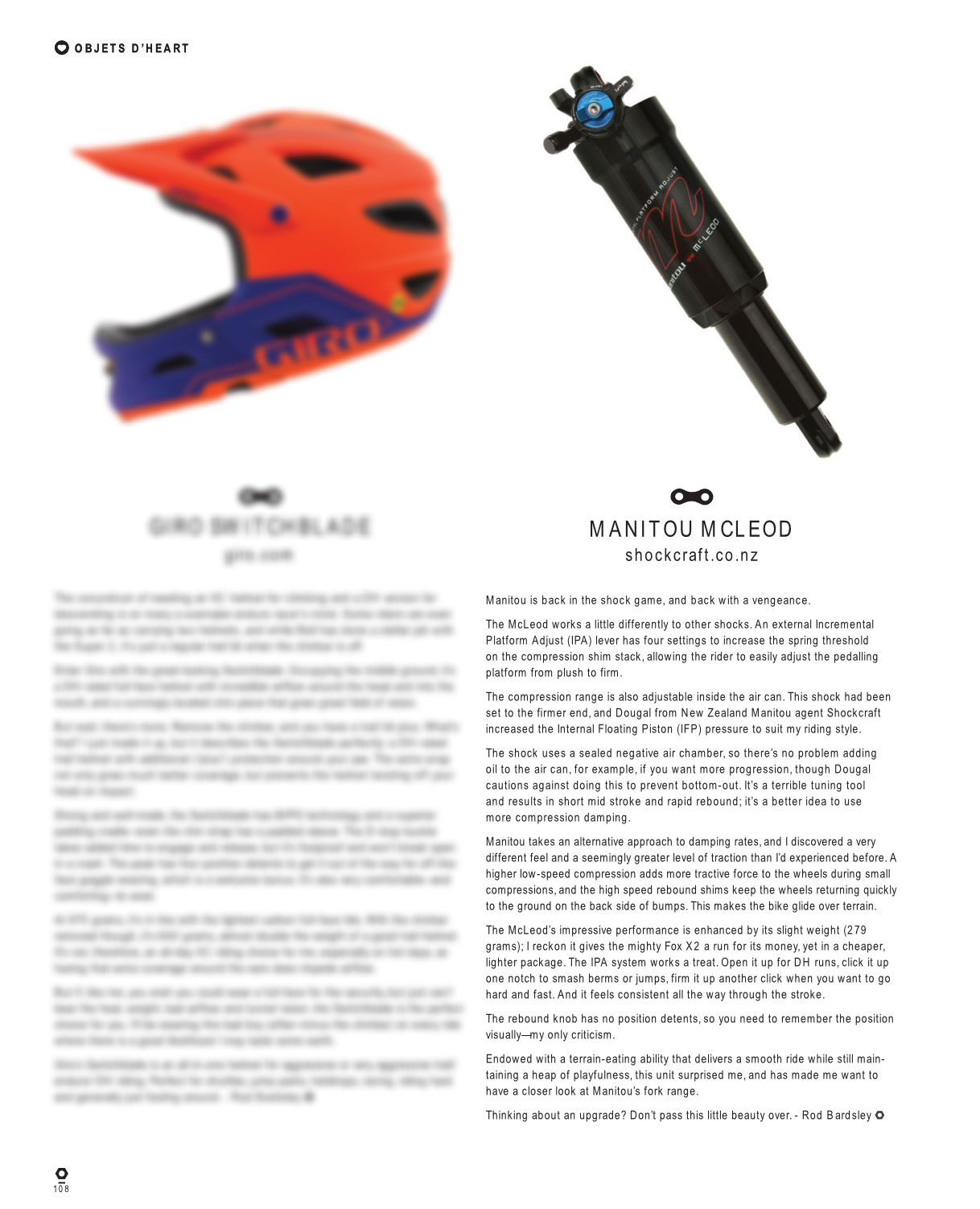 Manitou McLeod 165 mm x 38 mm | Shockcraft